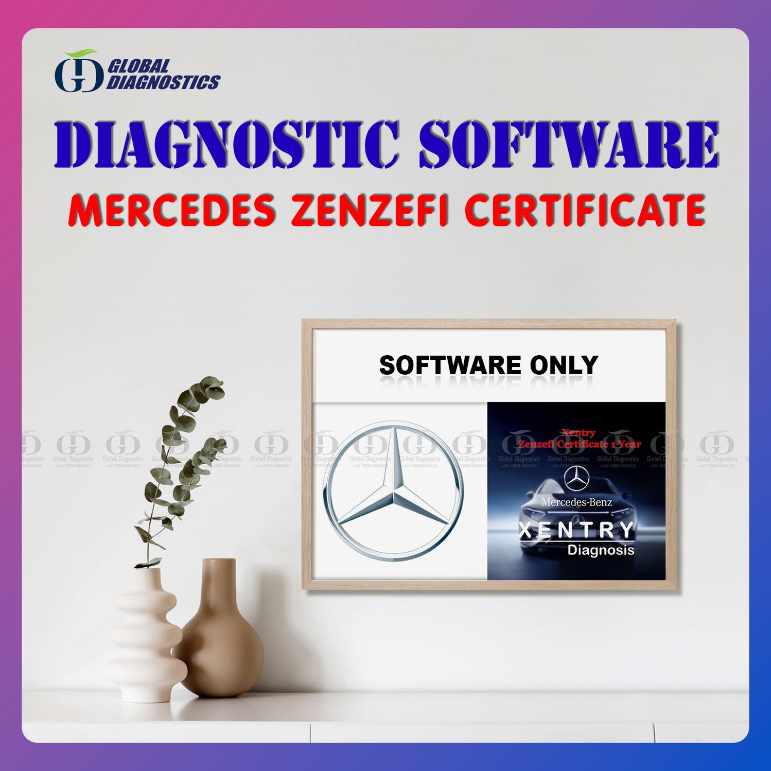Mercedes Xentry ZenZefi Certificate for Secure Gateway Unlock (12 Month ...
