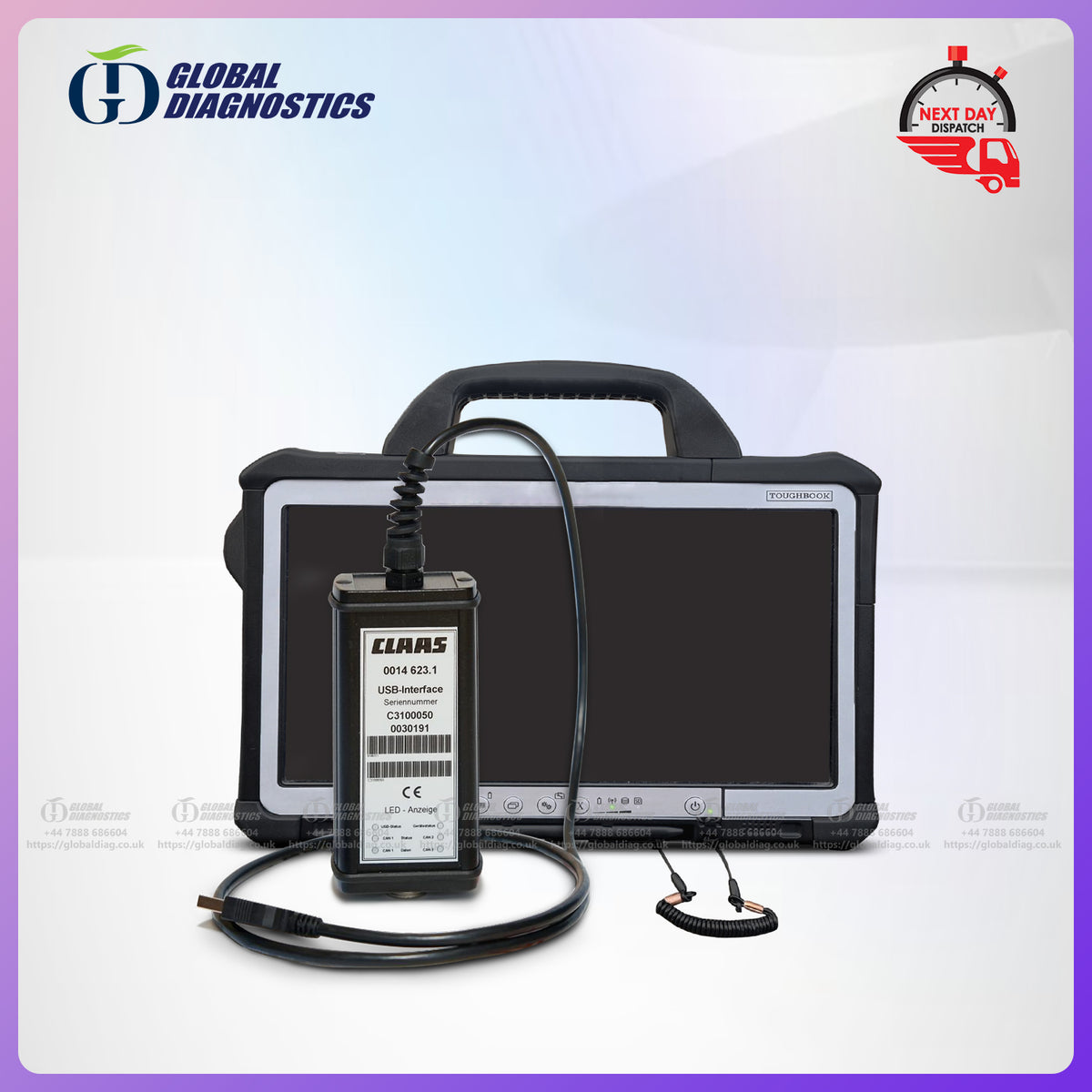 CLAAS Diagnostic Tool CAN-USB Interface Full System — Global ...