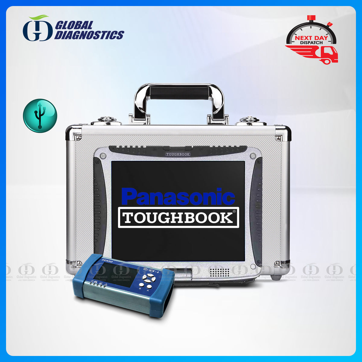 DENSO SCAN TOOL DST-i for TOYOTA - Full System with Flight Case ...