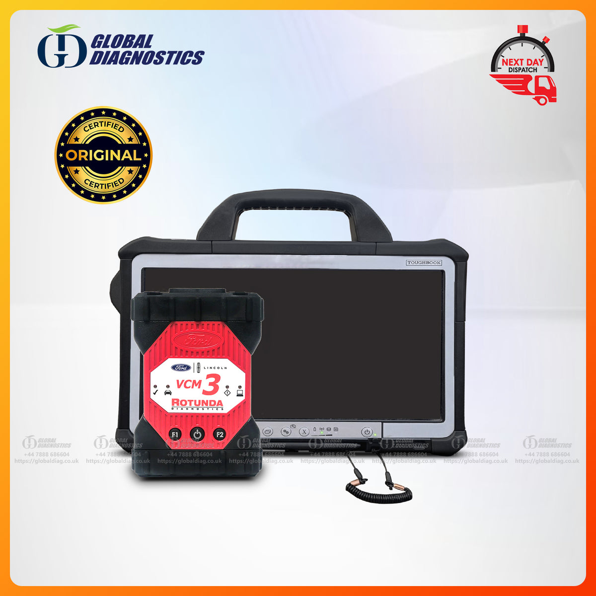 Genuine FORD VCM 3 (BOSCH) Full Dealer Diagnostics & Programming System ...